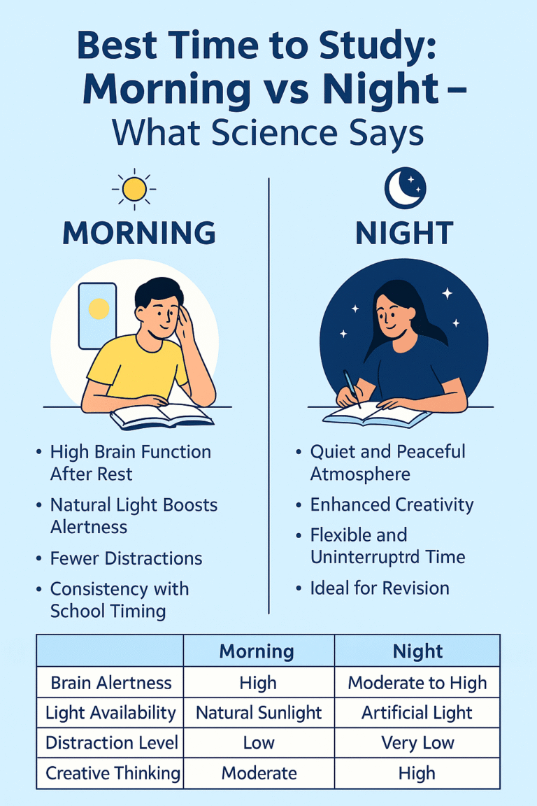 Best Time to Study Morning vs Night: 7 Science-Backed Reasons to Choose ...